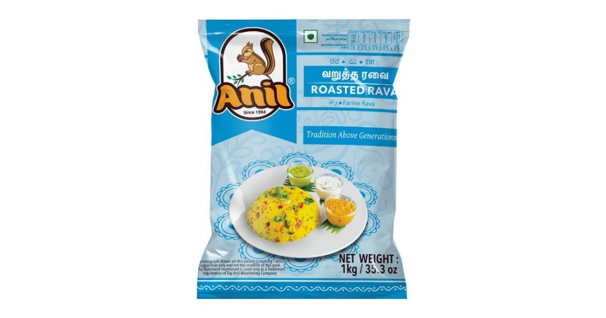 Order Anil Sooji Rava 1 Kg Online | Sandhai | sandhai.ae