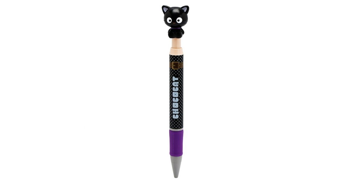 Hello Kitty Chococat Ballpoint Pen, Purple Black | sandhai.ae