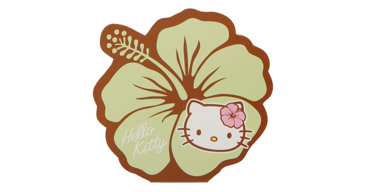 Hello Kitty Sticky Memo, Lime Brown (50 Sheets) | sandhai.ae