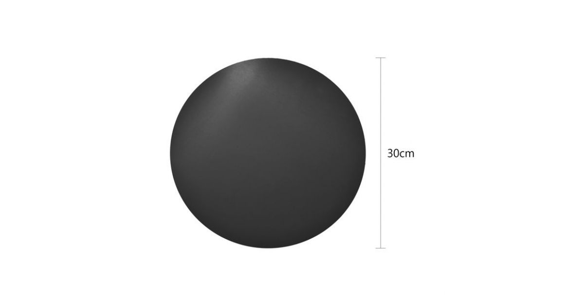 Shop perspex circle Black | Acrylic Round 30 Cm | sandhai.ae