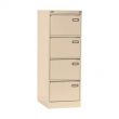 Beige Rexel Filing 4 Drawer cabinet with locks | Sandhai | sandhai.ae