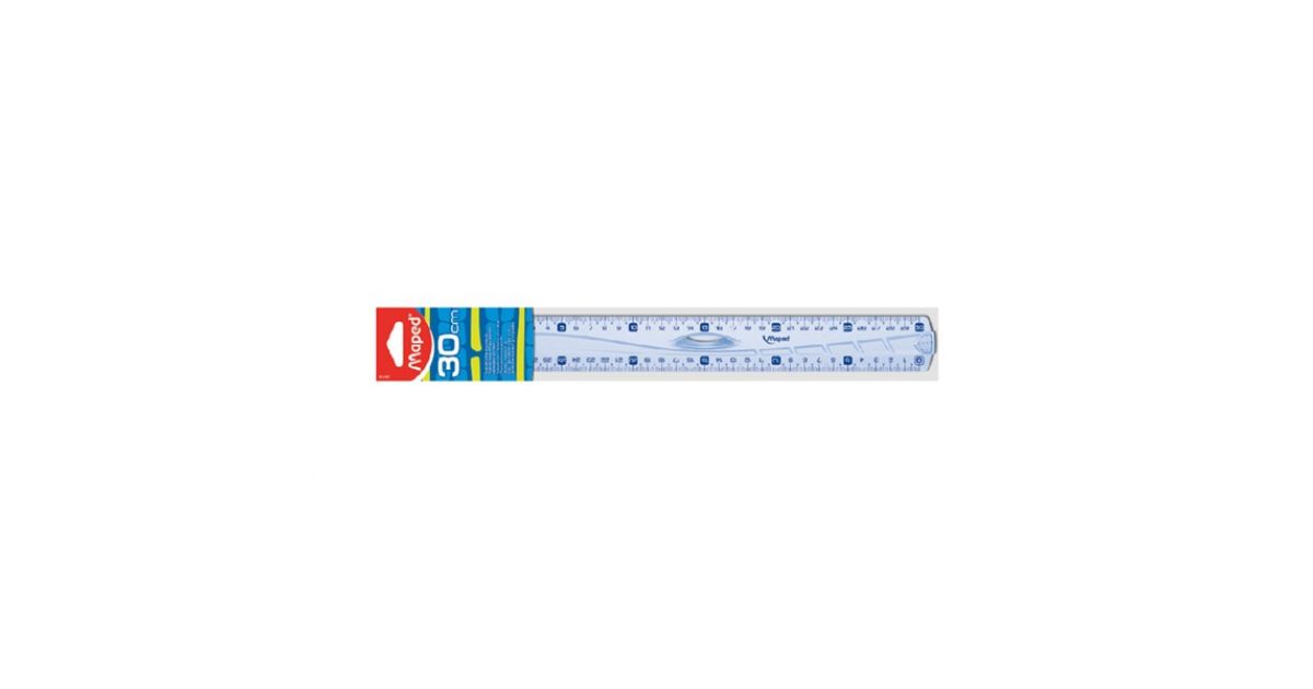 Buy Maped Ruler Scale 30cm Geometric Grip Online UAE | sandhai.ae