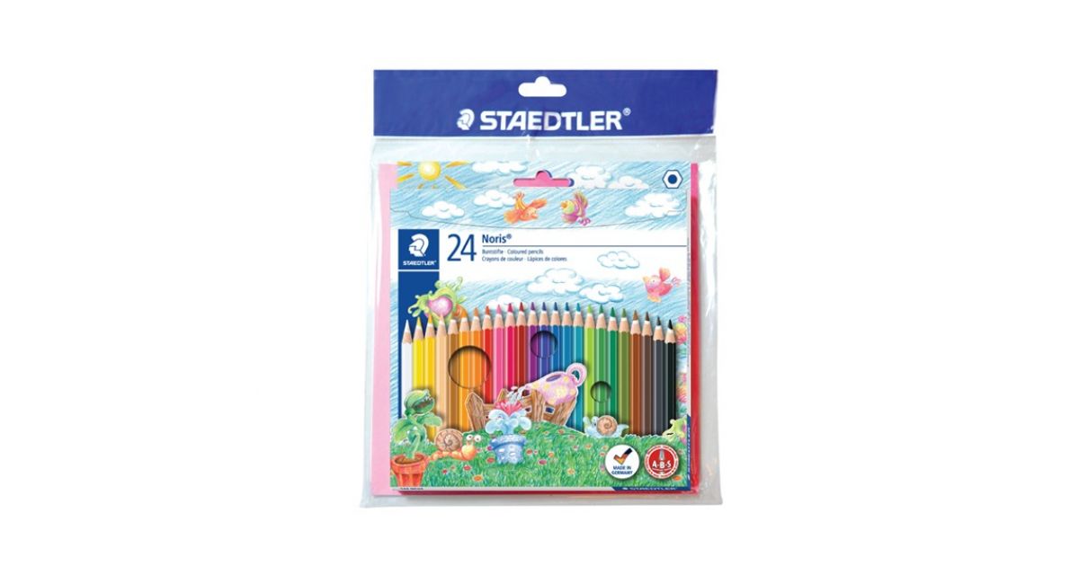 Buy Staedtler Art Supplies 144-NC24+Sticker & Coloring book Online UAE ...