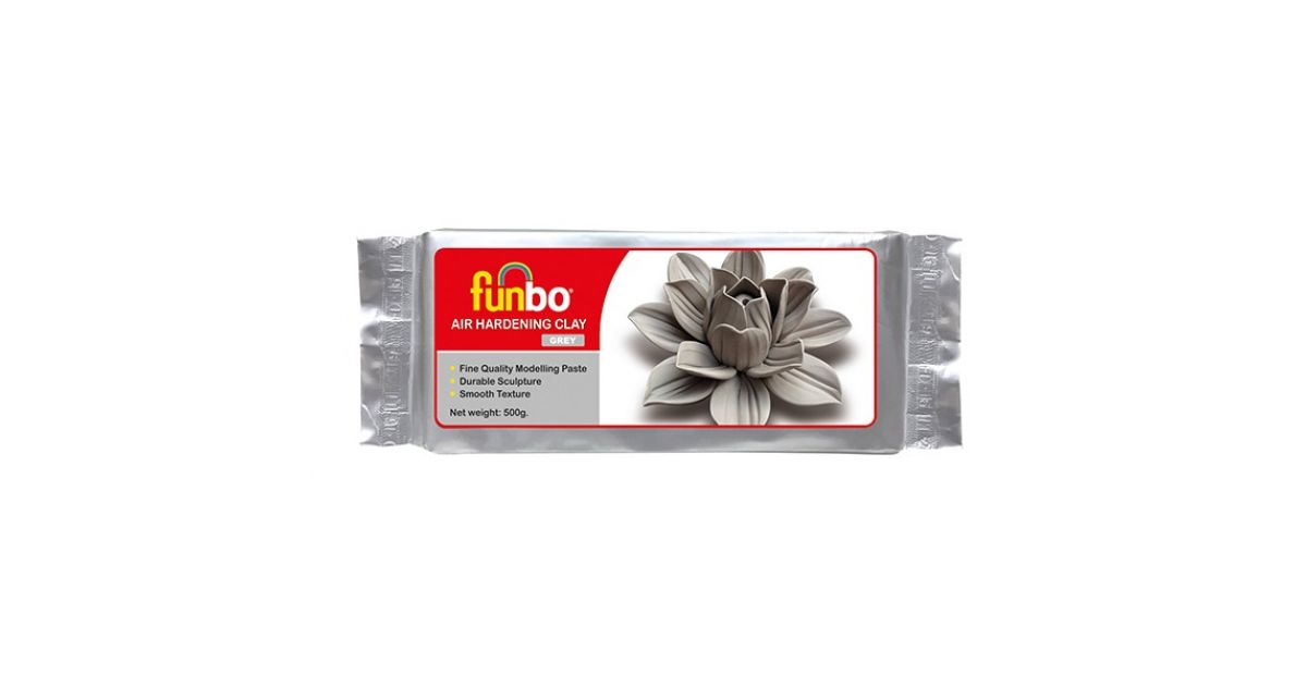Buy Funbo Air Dry Clay Grey Online Order Now | sandhai.ae