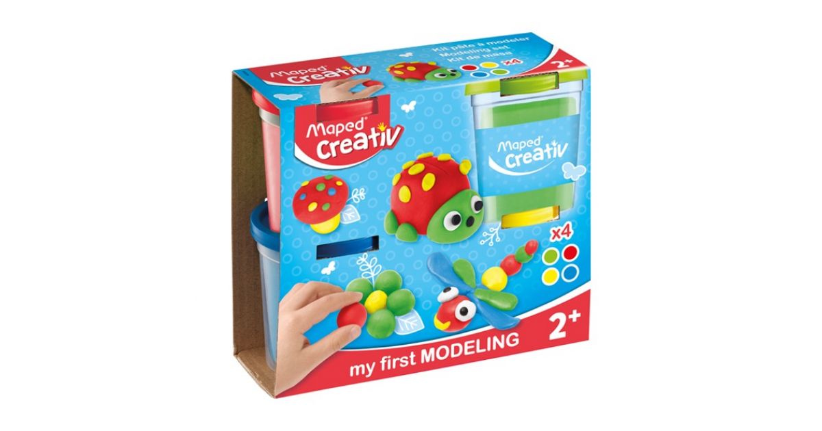 Buy Maped Creative Modelling Clay POT X4 Online Dubai | Sharjah ...