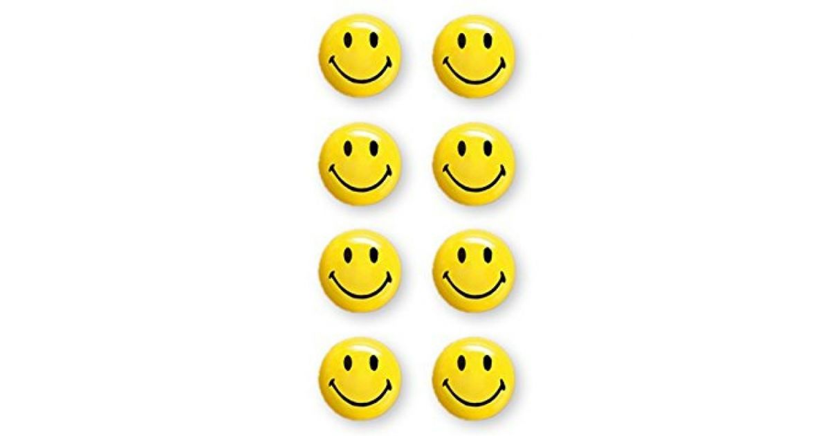 Magnetoplan Magnetic Smileys 20mm 8pcs | sandhai.ae