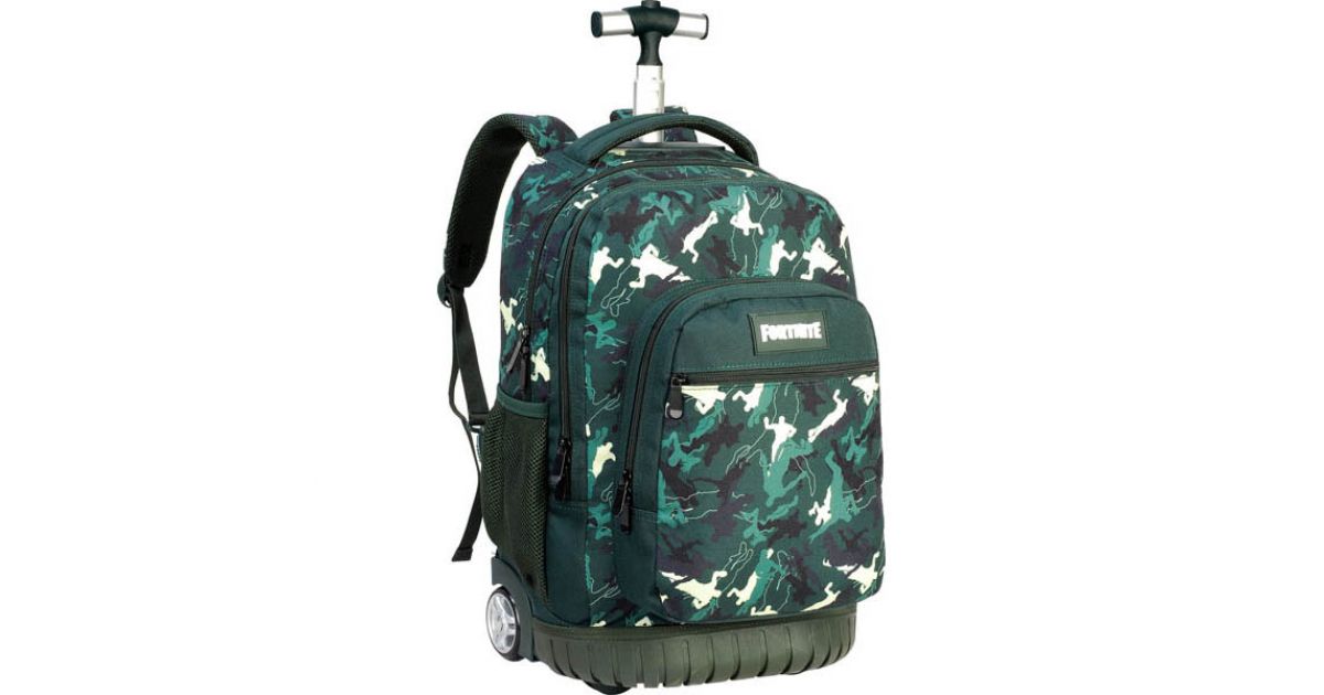 Fortnite Trolley Bag 20"s - Green | Sandhai | sandhai.ae