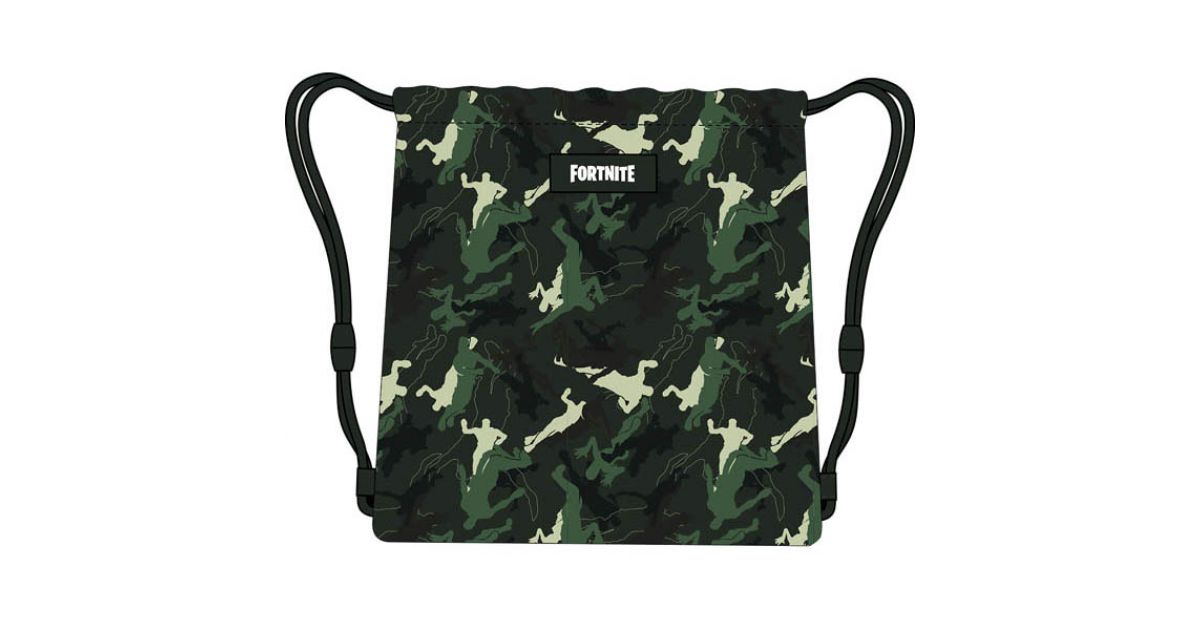 Buy Fortnite String Bag Green Online Shop | Sandhai.ae | sandhai.ae