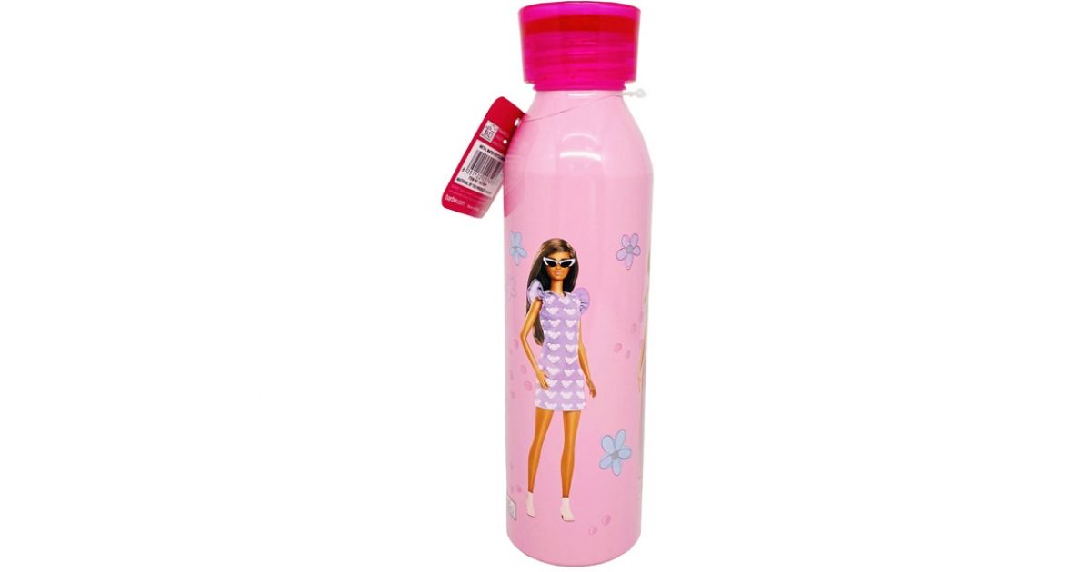 First kid Barbie Aluminum Water Bottle for girls | sandhai.ae