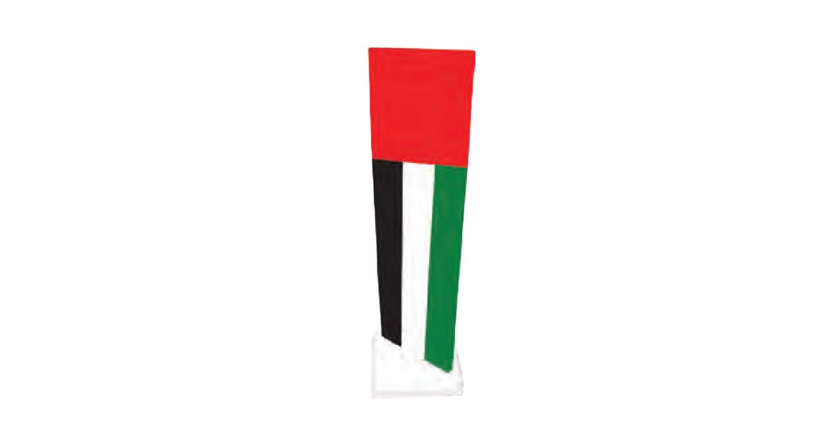 UAE national day Flag Momento 14X40 cm | sandhai.ae