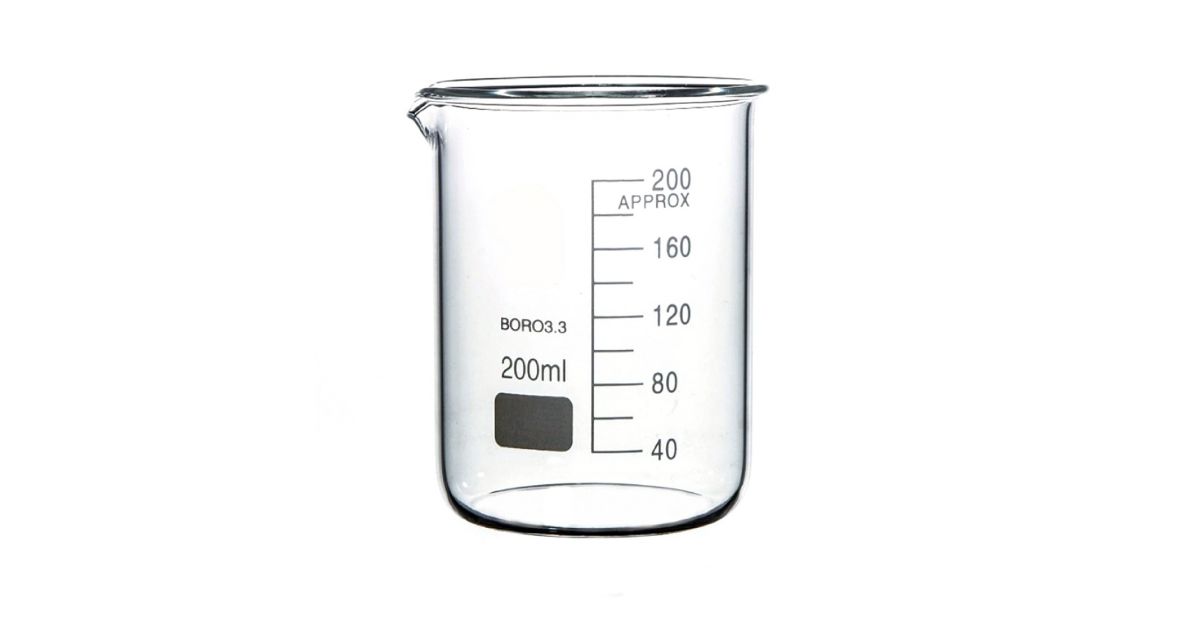 pyrex 200ml Beaker | Measuring Beaker | sandhai.ae