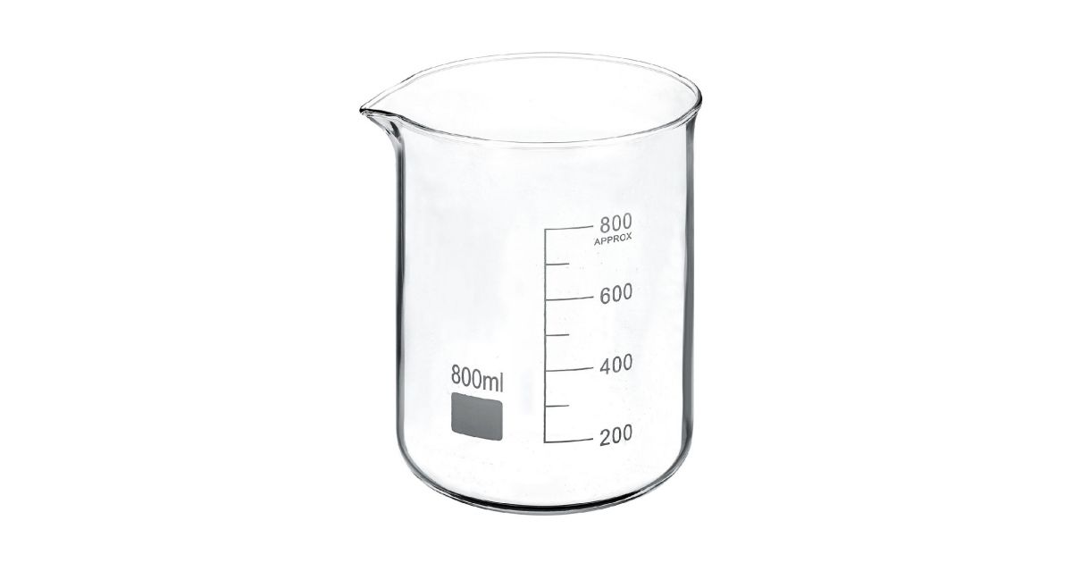 Borosilicate Glass Beaker 800ml Sandhai Sandhaiae