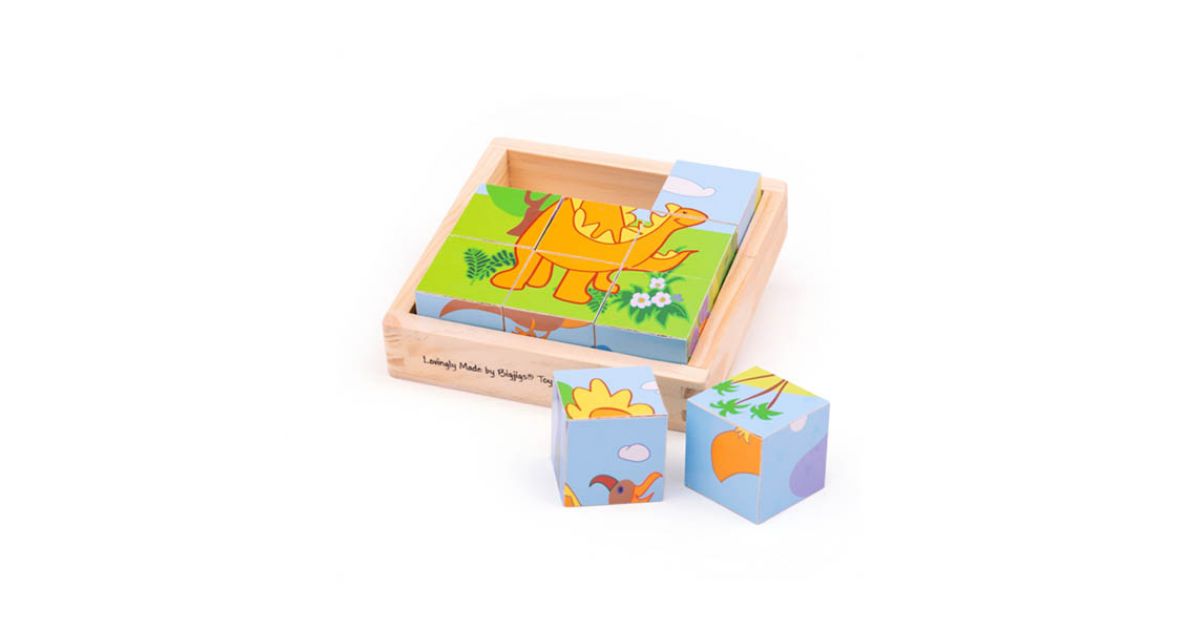 Buy Dinosaur Cube Puzzle | Sandhai Online Store | sandhai.ae