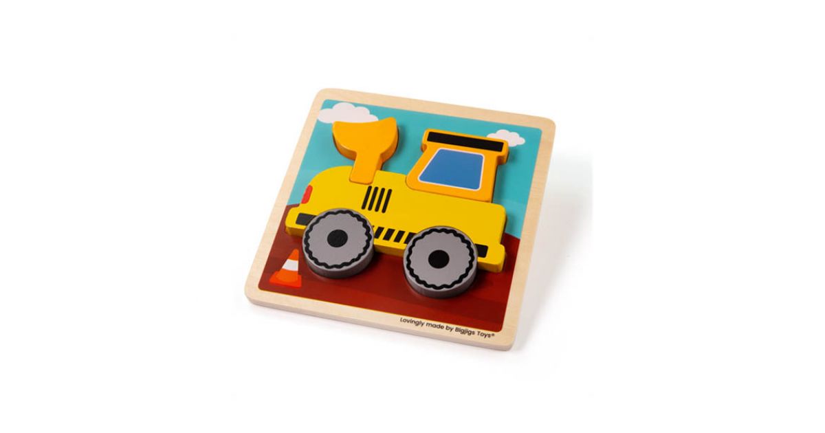 Chunky Lift Out Digger Puzzle | sandhai.ae