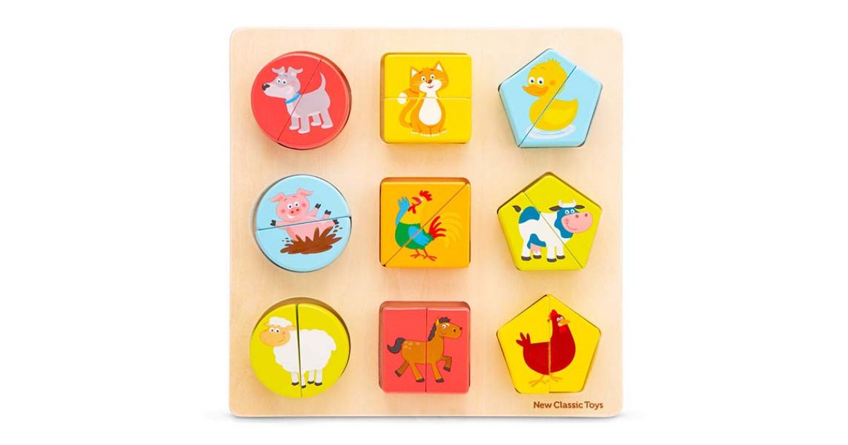 Shape Block Puzzle - Animals | sandhai.ae