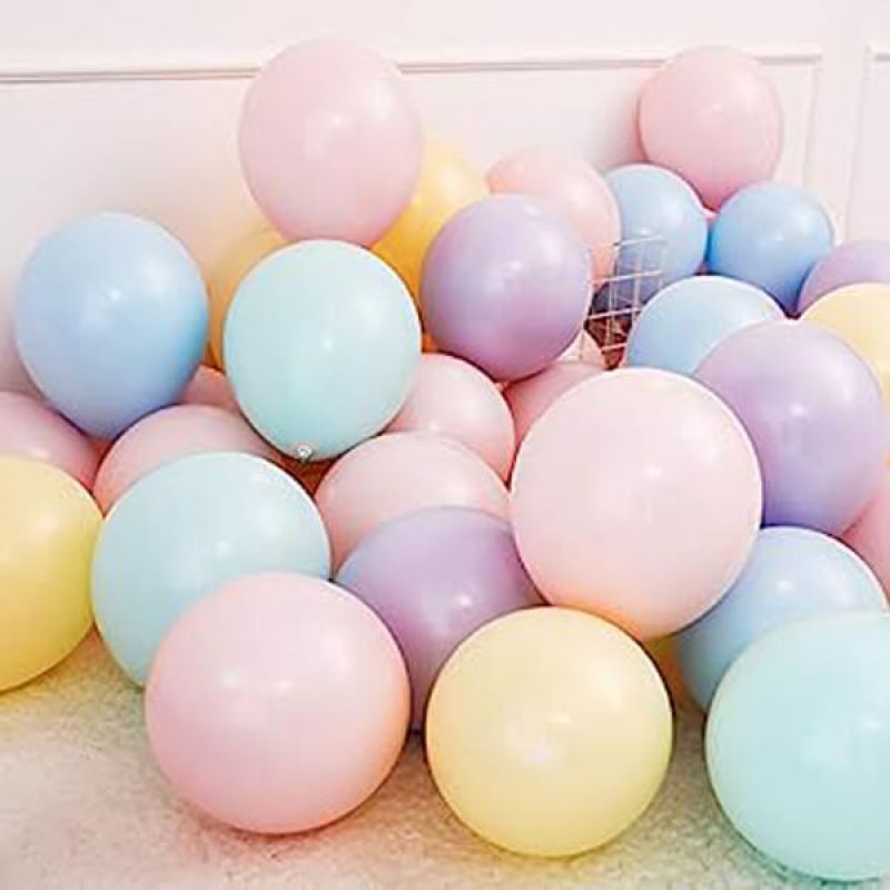 100-Piece Party Macaron Balloons | Sandhai | sandhai.ae