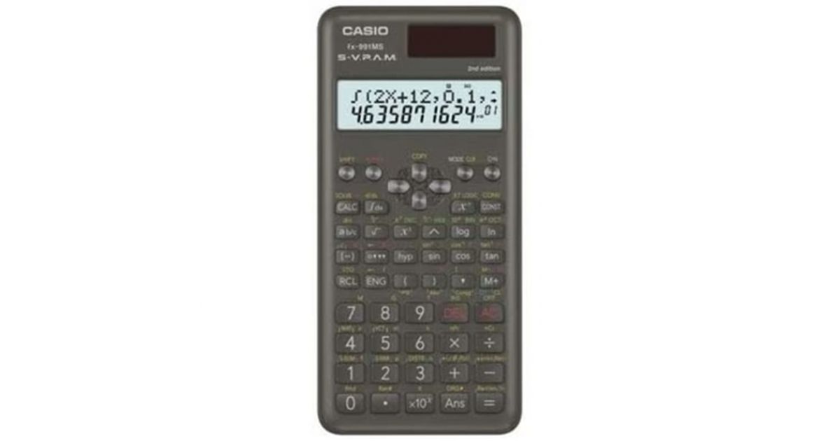 Casio FX-991MS-2nd Edition Scientific Calculator | sandhai.ae
