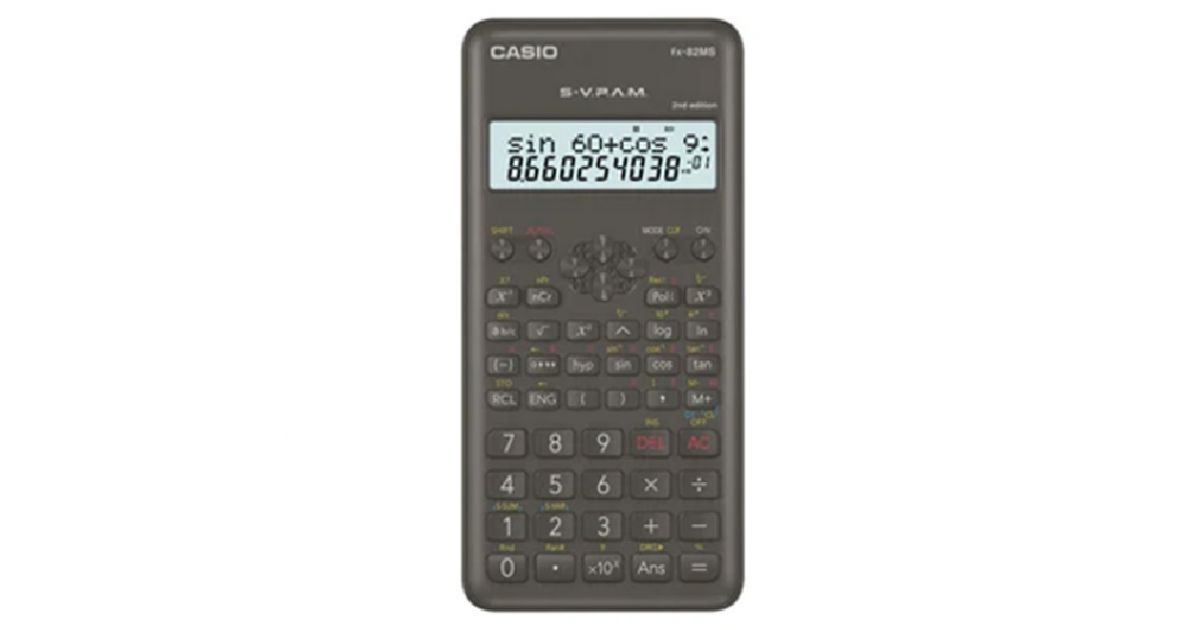 Casio FX-82MS-2nd Edition Scientific Calculator | sandhai.ae