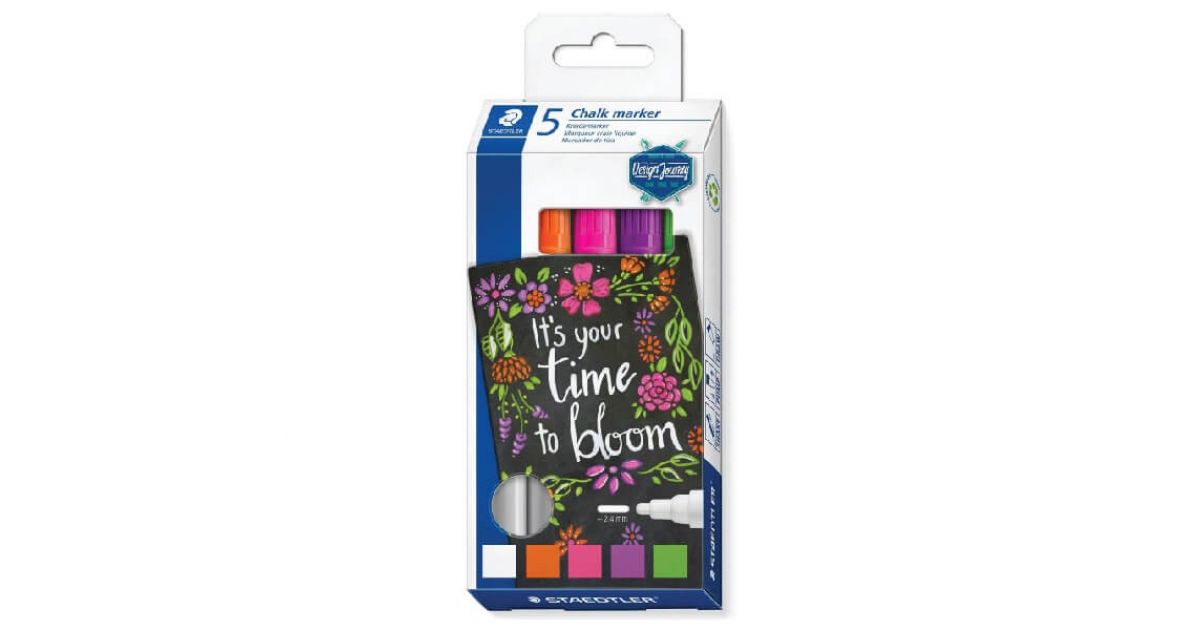 Staedtler Chalk Marker 5 cols | sandhai.ae
