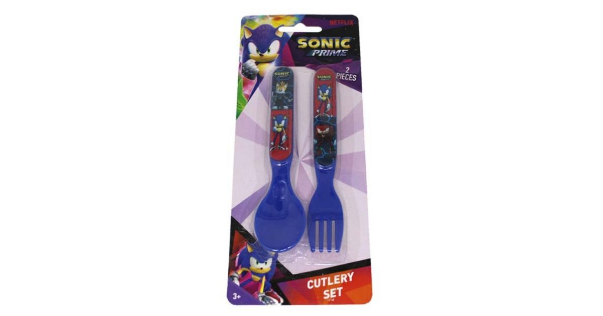 Sonic the Hedgehog: PP Cutlery Set | sandhai.ae
