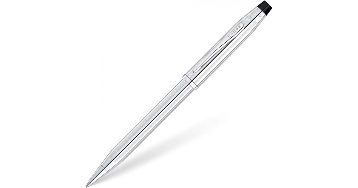 CHROME WIDER GIRTH BALL PEN | sandhai.ae